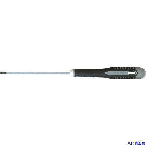 オレンジブック トラスコ中山　TRUSCOBAHCO 六角棒ドライバー ドライバーボールポイント 対辺寸法2.0mm 〔品番:BE8702〕[ 注番:4980972]特長●人間工学に基づいた手にやさしいエラストマー付エルゴハンドルです。●全...