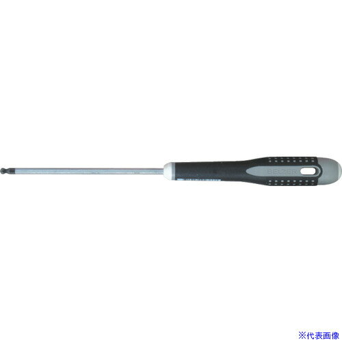 オレンジブック トラスコ中山　TRUSCOBAHCO 六角棒ドライバー ドライバーボールポイント 対辺寸法6.0mm 〔品番:BE8706〕[ 注番:4981014]特長●人間工学に基づいた手にやさしいエラストマー付エルゴハンドルです。●全...