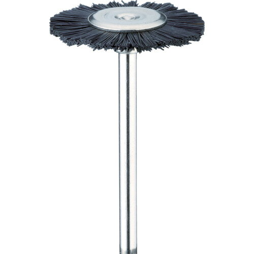 オレンジブック トラスコ中山　TRUSCOMinimo 毛ブラシ ホイール 豚毛 ハード φ12 (10本入) 〔品番:FC1011〕[ 注番:4991591]特長●繊維表面の凹凸が多く、合成繊維に比べ研磨剤の保持力が高く研磨作業に最適です...