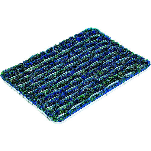 オレンジブック トラスコ中山　TRUSCOコンドル 屋外用マット ユニクリーンマットF−23−1 440mm×580mm 〔品番:F231〕[ 注番:5003865]特長●セリ出したブラシで靴の泥を除去します。●塩ビ不使用商品です。用途●ア...