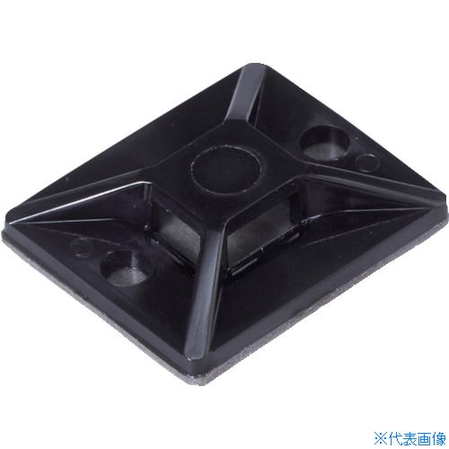 オレンジブック トラスコ中山　TRUSCO3M 結束バンド用固定具 屋外用 超強力粘着多用途テープ付 100個入り 〔品番:MTO30EX2〕[ 注番:5010198]特長●様々な被着体に確実に貼り付く超強力粘着テープを使用しており、アクリ...
