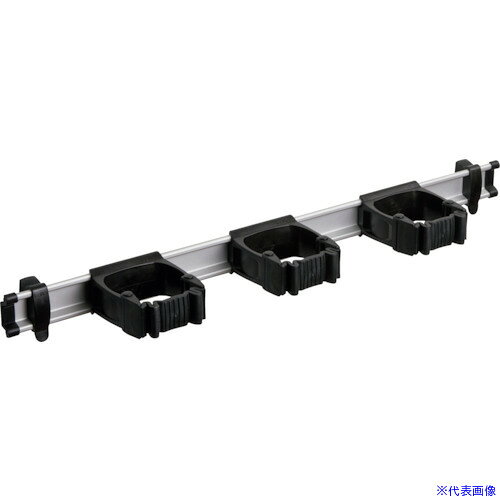 オレンジブック トラスコ中山　TRUSCOツールフレックス ツールフレックスワン 54cm(レール+ホルダー3個) 黒 〔品番:TF10116〕[ 注番:5046158]特長●ツールフレックスは、サイズも形も様々なツールを効果的に整理・収納...