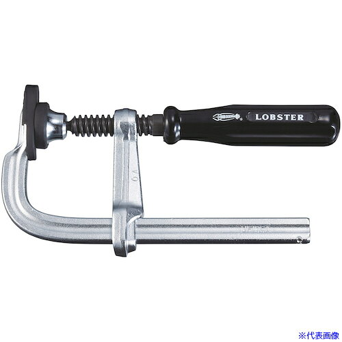 オレンジブック トラスコ中山　TRUSCOロブテックス L型クランプ ロブテックス万力 グリップハンドル 250mm×99mm 〔品番:WS2510A〕[ 注番:5103697]特長●オール鋼鉄製、オール特殊熱処理により強力な締め付け、適度...