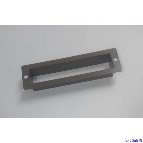オレンジブック トラスコ中山　TRUSCOナカニシ 差入れ口ガイド ブロンズ PO-UK(A) L＝40 〔品番:POUKABZL40〕[ 注番:5114538]特長●郵便物を差込みやすくするガイドです。用途●郵便ポスト用のガイドです。仕様...