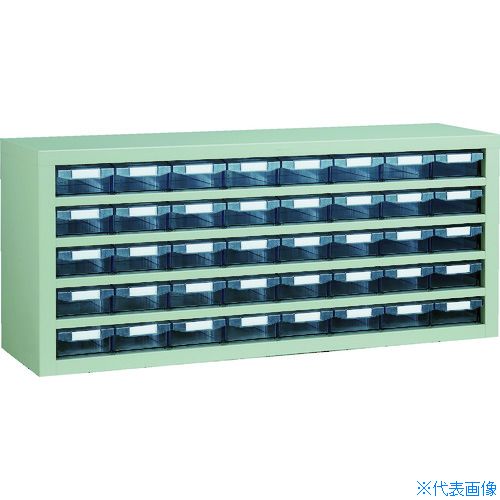 オレンジブック トラスコ中山　TRUSCOTRUSCO 引き出しユニット 1037X307XH444 A1X40 〔品番:VA85B〕[ 注番:5117640]特長●横型タイプの部品管理ケースです。●奥行が307mmなので、作業台に置いて使...