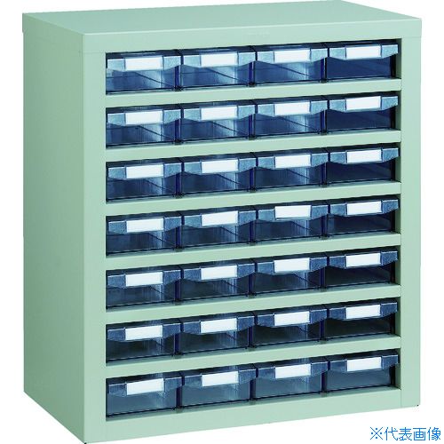 オレンジブック トラスコ中山　TRUSCOTRUSCO 引き出しユニット 553X307XH605 A1X28 〔品番:VA47B〕[ 注番:5117666]特長●引き出しは透明タイプとネオグレータイプがあり用途に合わせて選べます。●横型タ...