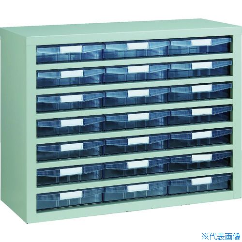 オレンジブック トラスコ中山　TRUSCOTRUSCO 引き出しユニット 795X307XH605 AW2X21 〔品番:VA67BW〕[ 注番:5117887]特長●横型タイプの部品管理ケースです。●奥行が307mmなので、作業台に置いて...