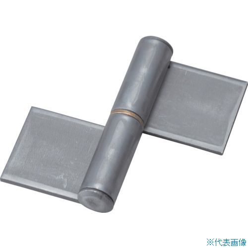 オレンジブック トラスコ中山　TRUSCOTRUSCO スチール製特厚溶接旗蝶番 右用 全長102mm (4個入) 〔品番:2000W102R〕[ 注番:5127980]特長仕様●全長(mm)：102●幅(mm)：108●厚さ(mm)：4....