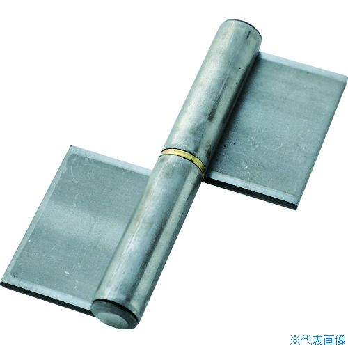 オレンジブック トラスコ中山　TRUSCOTRUSCO スチール製特厚溶接旗蝶番 右用 全長153mm (2個入) 〔品番:2000W153R〕[ 注番:5128005]特長仕様●全長(mm)：149●幅(mm)：104●厚さ(mm)：4....