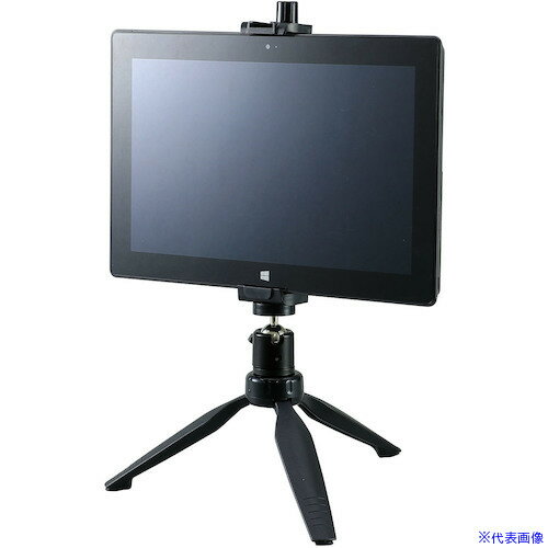 オレンジブック トラスコ中山　TRUSCOArTeC 三脚用タブレットホルダーワイド(91789) 〔品番:91789〕[ 注番:5221654]特長●授業の動画撮影などに最適。仕様仕様2材質/仕上●ABS●スチールセット内容/付属品注意●...