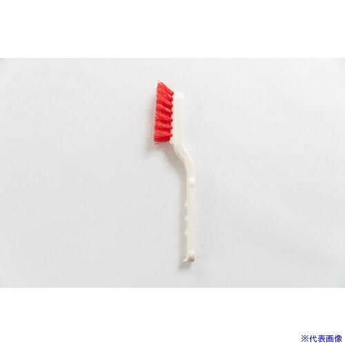 オレンジブック トラスコ中山　TRUSCOカウゼル ハンドルブラシ赤 〔品番:HDBR〕[ 注番:5226614]特長●ブラシの幅が細いので、手の入りにくい機械の隙間などの洗浄に適しています。仕様●色：赤●縦(mm)：195●横(mm)：1...
