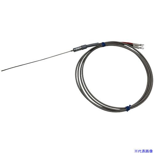 オレンジブック トラスコ中山　TRUSCO日本電測 リード線形シース熱電対 〔品番:TN18.015EXA2M〕[ 注番:5237958]特長●曲げて使用可能なK型シース熱電対です。用途●温度測定用。仕様●測温範囲(℃)：0〜900●許容差...