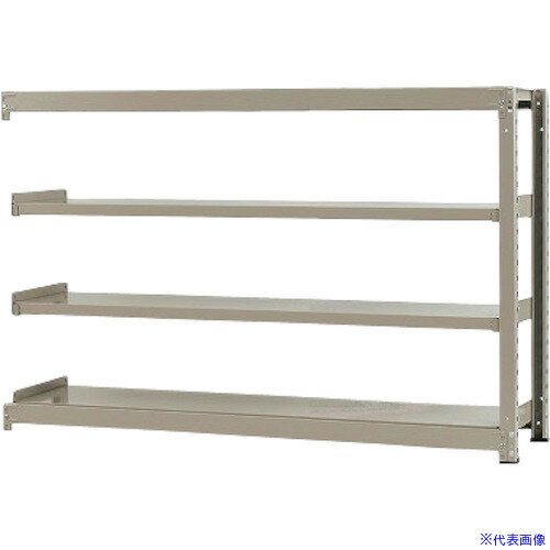 オレンジブック トラスコ中山　TRUSCO北島 中量300K連結W1800XD900XH1200ニューアイボリ—4段 〔品番:T300R180901204〕[ 注番:5259435]特長●ボルトレスで組立が簡単しかも1段／耐荷重が300kg...