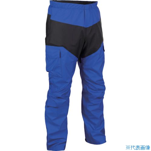 オレンジブック トラスコ中山　TRUSCO前垣 フルハーネスV型対応レインパンツ ロイヤルブルー BL 〔品番:AP950BLUEBL〕[ 注番:5269265]特長●股上には補強生地を採用することで、耐久性を向上させフルハーネス装着時にも...