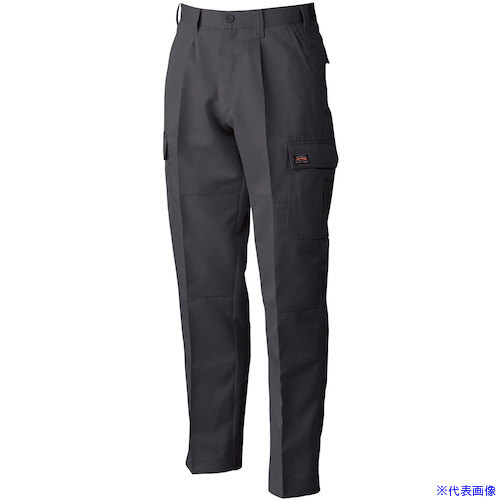 オレンジブック トラスコ中山　TRUSCONBW 1608 ワンタックカーゴパンツ チャコールグレー 85 〔品番:16082385〕[ 注番:5294296]特長●イージーケア性に優れたポリエステルツイルを使用しています。●シワになりにく...