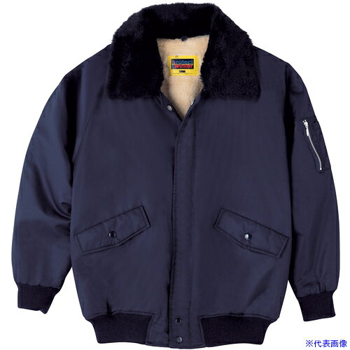オレンジブック トラスコ中山　TRUSCO桑和 4600 パイロットジャンパー ネイビー M 〔品番:46001M〕[ 注番:5299643]特長●多少の雨、水をはじきやすい●裏ボアによる高い保温性（ブルゾン・コート）●袖口リブ仕様で冷気の...