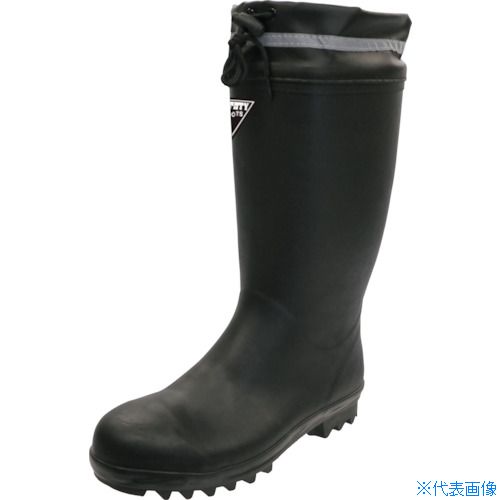 オレンジブック トラスコ中山　TRUSCO弘進ゴム セーフティーブーツ SB−3126 ブラック 25.5cm 〔品番:B0020HF255〕[ 注番:5300846]特長●アルカリに強い安全長靴です。●セメントや石灰を扱う作業に最適です。...