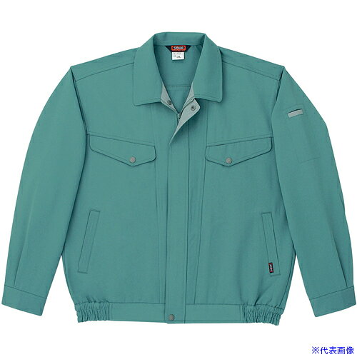 オレンジブック トラスコ中山　TRUSCO桑和 7113 長袖ブルゾン ケンブリッヂブルー LL 〔品番:7113205LL〕[ 注番:5309090]特長●ポリエステルツイル生地を使用●制電性素材で静電気の発生を抑える●窮屈感を感じさせな...