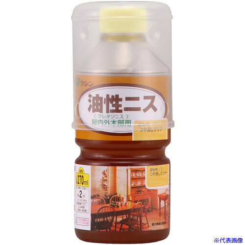 オレンジブック トラスコ中山　TRUSCO和信ペイント 油性ニス つや消しクリヤー 270ml 〔品番:900607〕[ 注番:5316616]特長●長年愛用されている耐久性に優れたニスです。●着色とニス塗りが同時にでき、木目を生かし、美し...