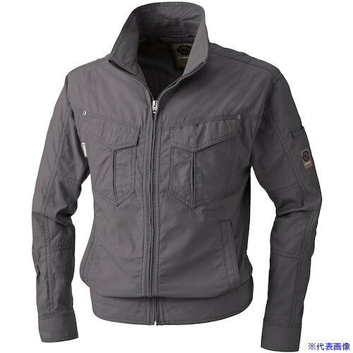 オレンジブック トラスコ中山　TRUSCO桑和 573 長袖ブルゾン チャコールグレー 6L 〔品番:573236L〕[ 注番:5317370]特長●火、熱に強い綿100％素材です。●製品洗い加工によるソフトな着心地の人気商品です。●肌触り...