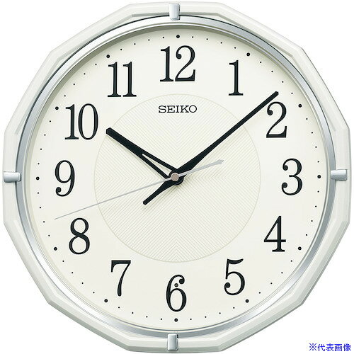 オレンジブック トラスコ中山　TRUSCOSEIKO 電波掛時計 KX274W 〔品番:KX274W〕[ 注番:5345461]特長●見やすい文字板と針で使いやすい電波時計です仕様●直径(mm)：305●厚さ(mm)：47●電源：単三アルカ...