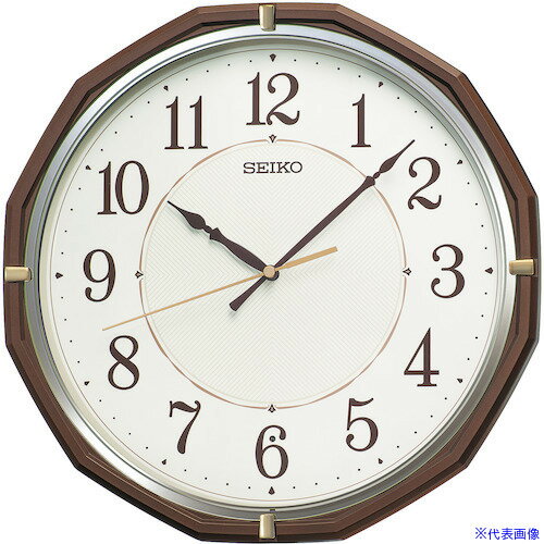 オレンジブック トラスコ中山　TRUSCOSEIKO 電波掛時計 KX274B 〔品番:KX274B〕[ 注番:5346036]特長●見やすい文字板と針で使いやすい電波時計です仕様●直径(mm)：305●厚さ(mm)：47●電源：単三アルカ...