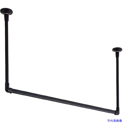 オレンジブック トラスコ中山　TRUSCOTOSO ハンギングバーH‐2天井付けCタイプセット ブラック W900XH270 〔品番:30018345〕[ 注番:5346455]特長●軽量鉄骨下地にも対応可能です。仕様●高さ(mm)：270...