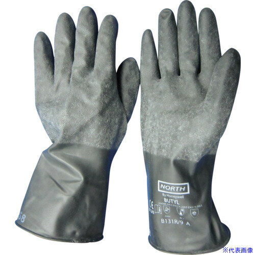 オレンジブック トラスコ中山　TRUSCOKGW 耐薬品性ブチル手袋 ラフ加工 LL 〔品番:B131R10〕[ 注番:5355619]特長●すべり止めラフ仕上げタイプです。●ケトン、エステル類などの有機溶剤に対して強い手袋です。●高気密性...