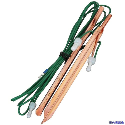 オレンジブック トラスコ中山　TRUSCOSuiden アース棒(2連) SEF 〔品番:1034070〕[ 注番:5365186]特長●電気さく用パーツの追加購入が可能です。仕様●幅(mm)：50●奥行(mm)：30●高さ(mm)：350...