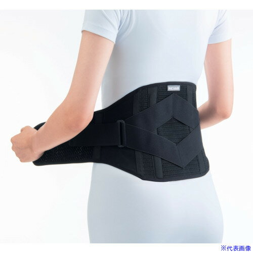 オレンジブック トラスコ中山　TRUSCOSIGMAX メディエイド サポーター しっかりガード腰スタンダードプラスLサイズ 〔品番:338203〕[ 注番:5368349]特長●少ない力で腰全体を簡単サポートします。●整形医療分野での40...