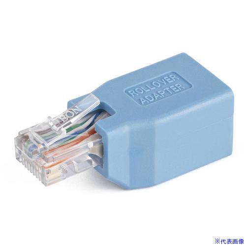 オレンジブック トラスコ中山　TRUSCOStarTech Ciscoコンソールロールオーバーアダプター/RJ45 − RJ45/メス − オス/イーサネットネットワークケーブル用 〔品番:ROLLOVER〕[ 注番:5374399]特長●...