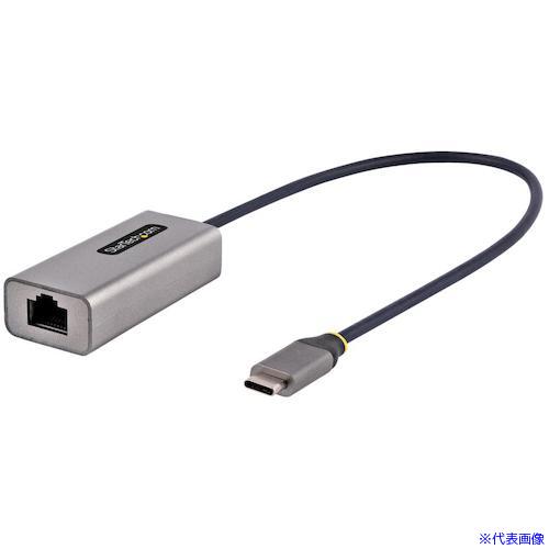 オレンジブック トラスコ中山　TRUSCOStarTech LANアダプター/USB−C/1x RJ45/ギガビットイーサネット/30cmケーブル/ノートPC 有線 LAN 変換 〔品番:US1GC30B2〕[ 注番:5389707]特長●...