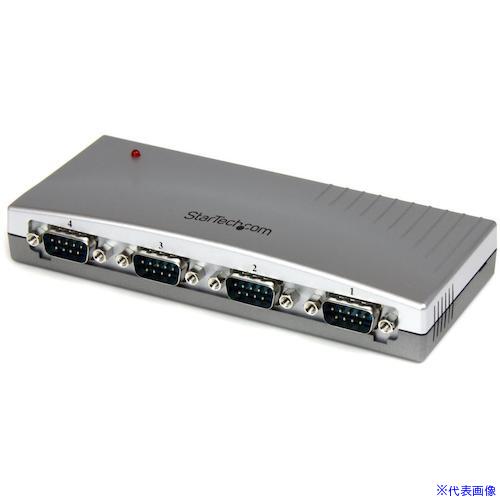 オレンジブック トラスコ中山　TRUSCOスターテック USB - RS232C 変換ハブ/USB 2.0/4ポート DB9ピン/シリアルコンバーター 変換アダプター 〔品番:ICUSB2324〕[ 注番:5389716]特長●パソコンに4...