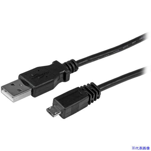 オレンジブック トラスコ中山　TRUSCOStarTech USB 2.0ケーブル/1m/Type‐A − Micro−B/480Mbps/オス−オス/ブラック/マイクロB 〔品番:UUSBHAUB1M〕[ 注番:5389743]特長●US...