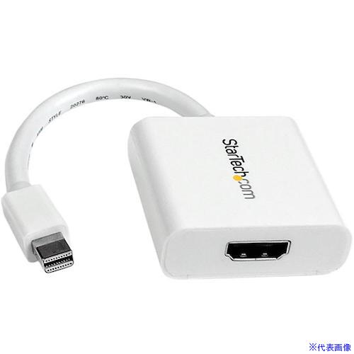 オレンジブック トラスコ中山　TRUSCOStarTech ディスプレイアダプター/Mini DisplayPort − HDMI/1080p/ホワイト/ビデオ 変換 コンバーター 〔品番:MDP2HDW〕[ 注番:5391235]特長●M...