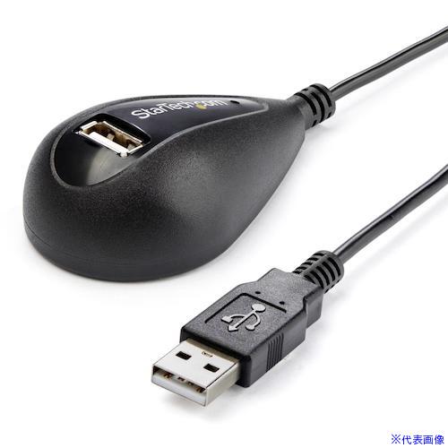 オレンジブック トラスコ中山　TRUSCOStarTech USB 2.0ケーブル/1.5m/Type‐A − Type‐A/卓上延長用/オス−メス/ブラック/エクステンダー 〔品番:USBEXTAA5DSK〕[ 注番:5400044]特長...