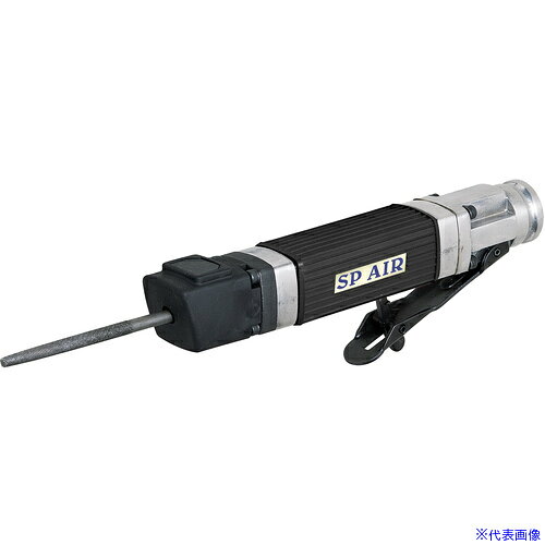 オレンジブック トラスコ中山　TRUSCOSP エアヤスリ ミニヤスリ ストローク長5mm 〔品番:SP1700F〕[ 注番:5414903]特長●小型・軽量なミニタイプです。●不意のスタートによる事故を防ぐ、安全ストッパー付きレバーです。...