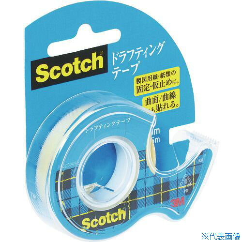 オレンジブック トラスコ中山　TRUSCO3M ドラフティングテープ 12mmX5m 巻芯径25mm 〔品番:D12〕[ 注番:5422485]特長●貼りやすい剥がしやすいしなやかなクレープ紙の粘着テープです。●曲線状にも貼れます。用途●ト...