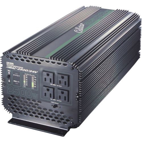 オレンジブック トラスコ中山　TRUSCOCELLSTAR インバーター 定格出力2000W 〔品番:DAC250024V〕[ 注番:5425204]特長●24V車の中で100V充電器が使えます。仕様●入力電圧(V)：DC24●定格出力(W...