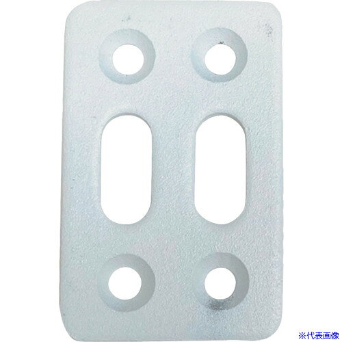 オレンジブック トラスコ中山　TRUSCODAIDOHANT DH ピッタリサポートF35WH(3×55×35)ホワイト 〔品番:65799〕[ 注番:5429917]特長●ビスでもボルトでも留め付けできるピッタリな金物です。●コーススレッ...