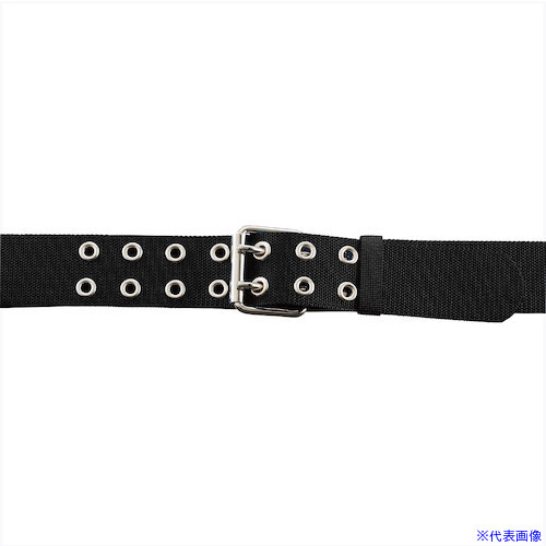 オレンジブック トラスコ中山　TRUSCO桑和 10076 ダブルピンベルト ブラック 110 〔品番:100764110〕[ 注番:5437463]特長●丈夫な作業用ベルトです。仕様●色：ブラック●幅(mm)：32●長さ(mm)：1100...