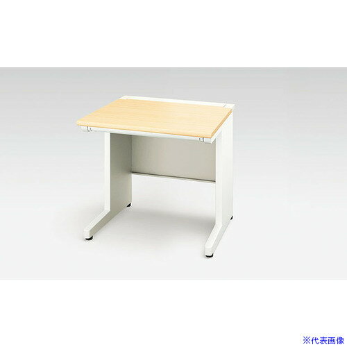 オレンジブック トラスコ中山　TRUSCONAIKI 平デスク XEHH型/天板:シルクウッド 本体:クリアーホワイト/W700×D800×H720 〔品番:XEHH078FWS〕[ 注番:5440277]特長●これからのワークスタイルに対...