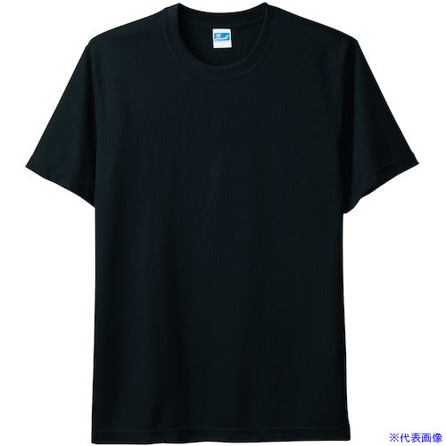 オレンジブック トラスコ中山　TRUSCO桑和 50123 半袖Tシャツ ブラック 4L 〔品番:50123044L〕[ 注番:5445425]特長●吸汗速乾糸を使用したサラッと快適な肌触りです。仕様●色：ブラック●サイズ：4L仕様2材質/...
