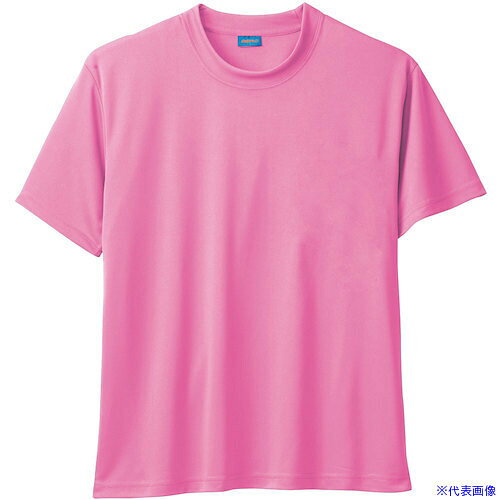 オレンジブック トラスコ中山　TRUSCO桑和 50383 半袖Tシャツ ピンク SS 〔品番:5038344SS〕[ 注番:5445467]特長●通気性に優れたハニカムメッシュ（裏使い）を使用しています。●吸汗速乾加工によりドライ感が続き...