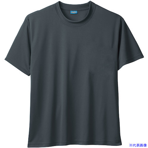 オレンジブック トラスコ中山　TRUSCO桑和 50383 半袖Tシャツ チャコールグレー 4L 〔品番:50383234L〕[ 注番:5451708]特長●通気性に優れたハニカムメッシュ（裏使い）を使用しています。●吸汗速乾加工によりドラ...
