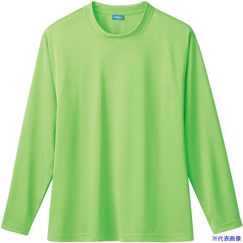 オレンジブック トラスコ中山　TRUSCO桑和 50382 長袖Tシャツ ライトグリーン 4L 〔品番:503821084L〕[ 注番:5453312]特長●通気性に優れたハニカムメッシュ（裏使い）を使用しています。●吸汗速乾加工によりドラ...
