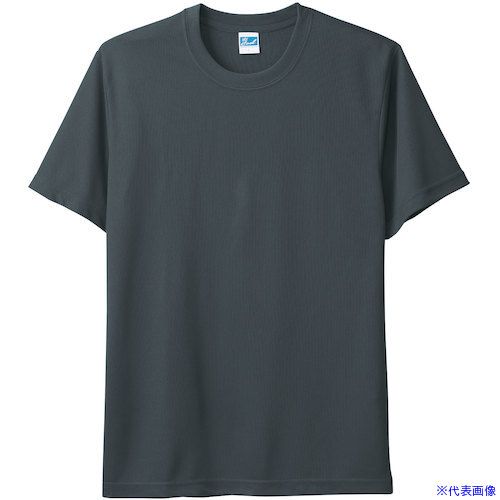 オレンジブック トラスコ中山　TRUSCO桑和 50123 半袖Tシャツ チャコールグレー 4L 〔品番:50123234L〕[ 注番:5461058]特長●吸汗速乾糸を使用したサラッと快適な肌触りです。仕様●色：チャコールグレー●サイズ：...