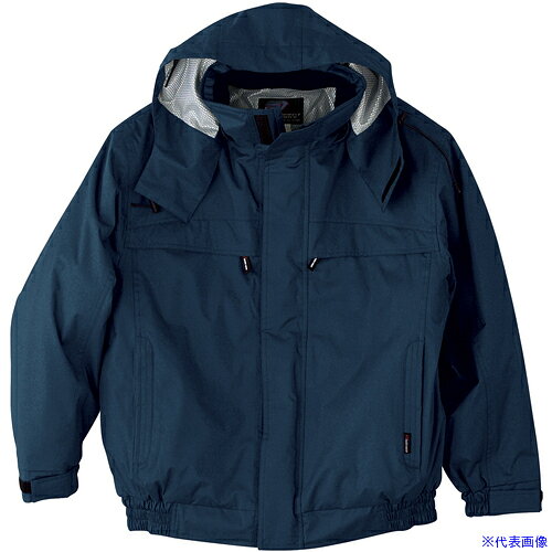 オレンジブック トラスコ中山　TRUSCO桑和 2803 防水防寒ブルゾン ネイビー 6L 〔品番:280316L〕[ 注番:5462761]特長●雨、水の侵入を防ぐ防水仕様●豊富なカラーの防水防寒ウェア仕様●色：ネイビー●サイズ：6L●着...