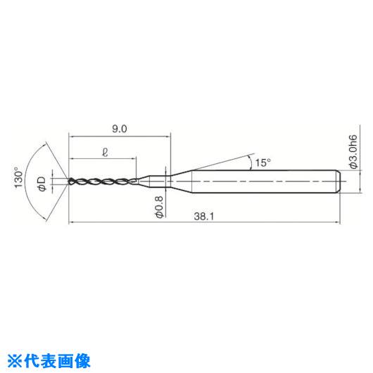 オレンジブック トラスコ中山　TRUSCO京セラ ファインマイクロドリル FDM−M ノンコート品 ミスティブルー 〔品番:FDM031M1〕[ 注番:5476143]特長●強靭な超微粒子超硬合金により、安定した刃先強度と耐折損性を実現しま...