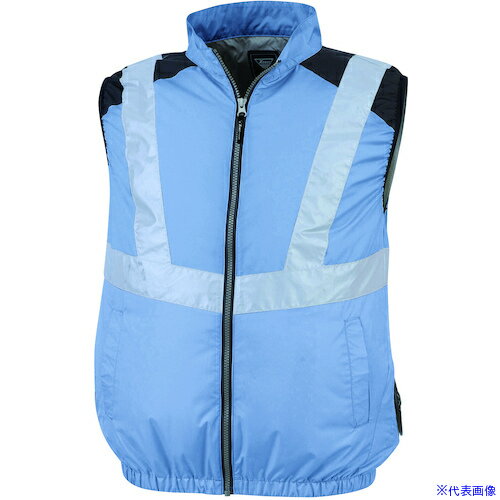 オレンジブック トラスコ中山　TRUSCOXEBEC 空調服ベストXE98025−42−5L サックス 〔品番:XE98025425L〕[ 注番:5495190]特長●ファンの位置が通常よりも脇に配置され、車の運転時に邪魔になりません。用途...